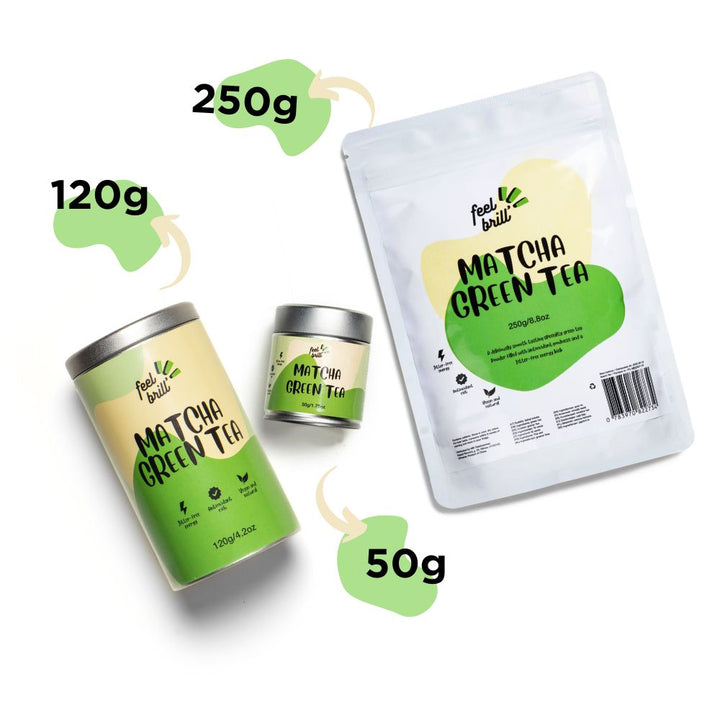 Feel Brill | Matcha arbata ir supermaistas