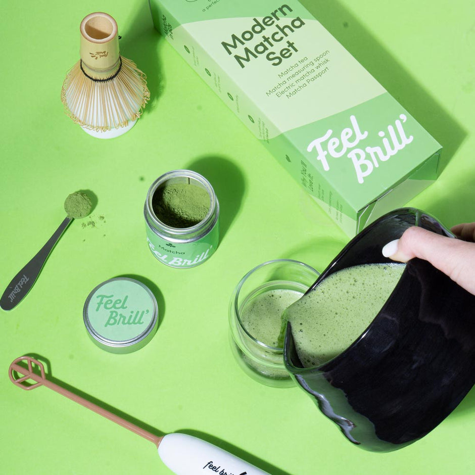 Feel Brill | Matcha, moderniai. Matcha arbata ir rinkiniai