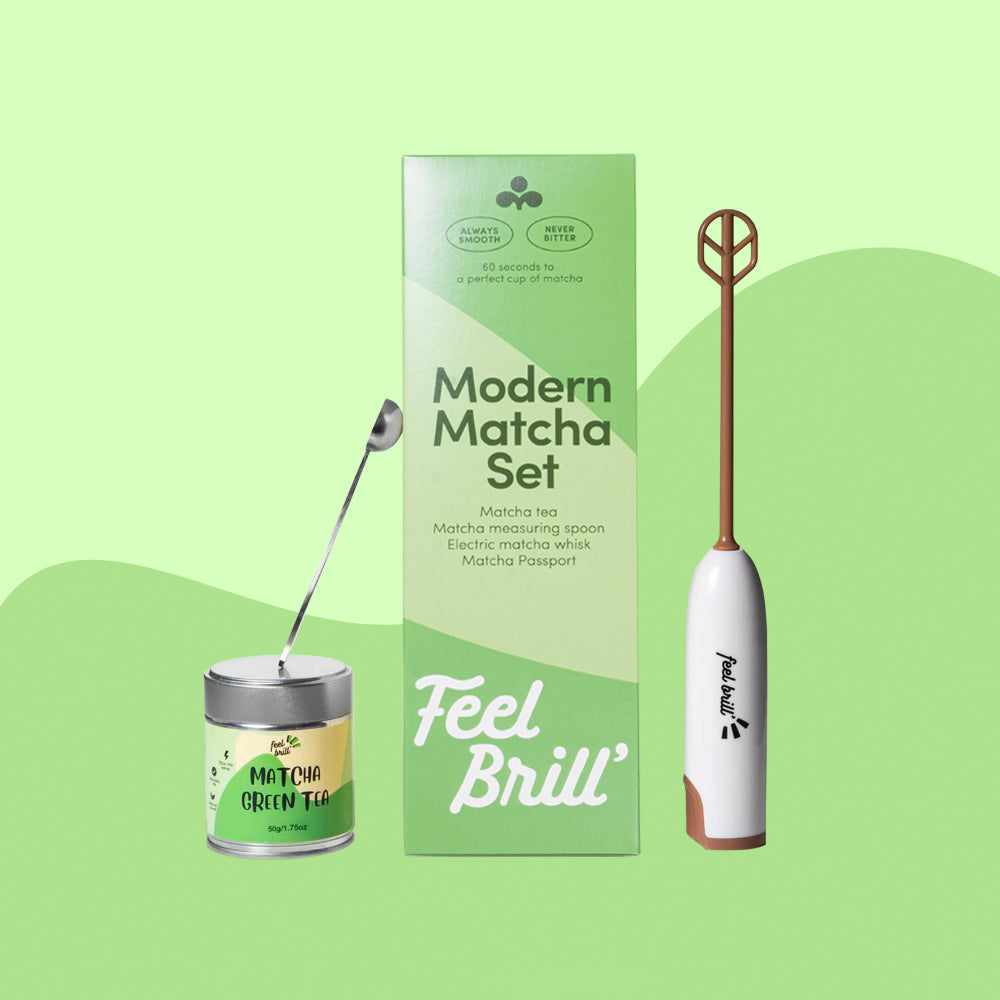 Feel Brill | Matcha, moderniai. Matcha arbata ir rinkiniai